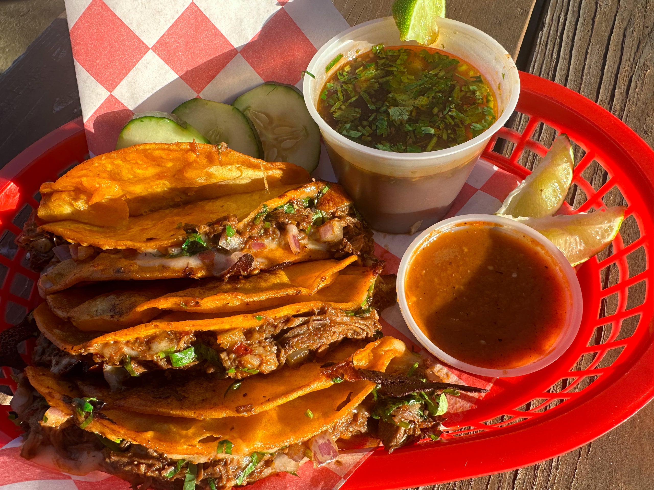 (3) Birria SPECIAL Tacos | Wholly Frijoles Mexican Street Food